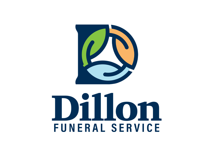 Dillon Funeral Service Logo IdeaStudio Tulsa Logo Design Specialists